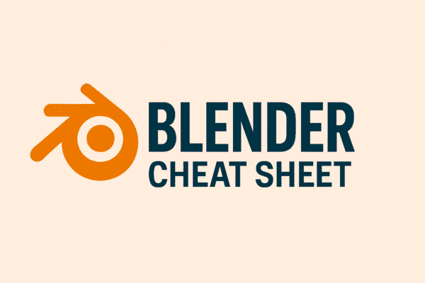 Blender Hotkey Cheat Sheet - Techxedo